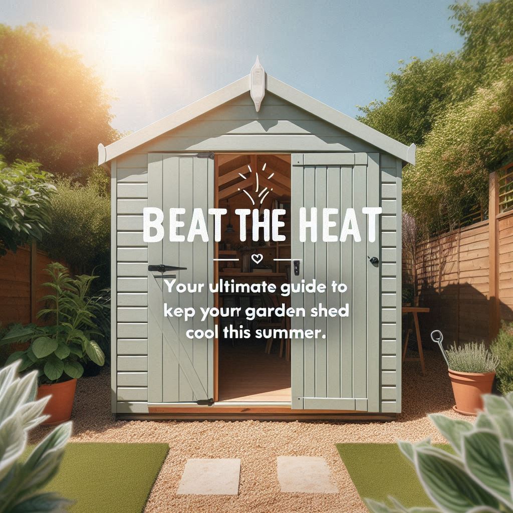 Your Ultimate Guide to Keeping Your Garden Shed Cool This Summer - Shedblog.co.uk